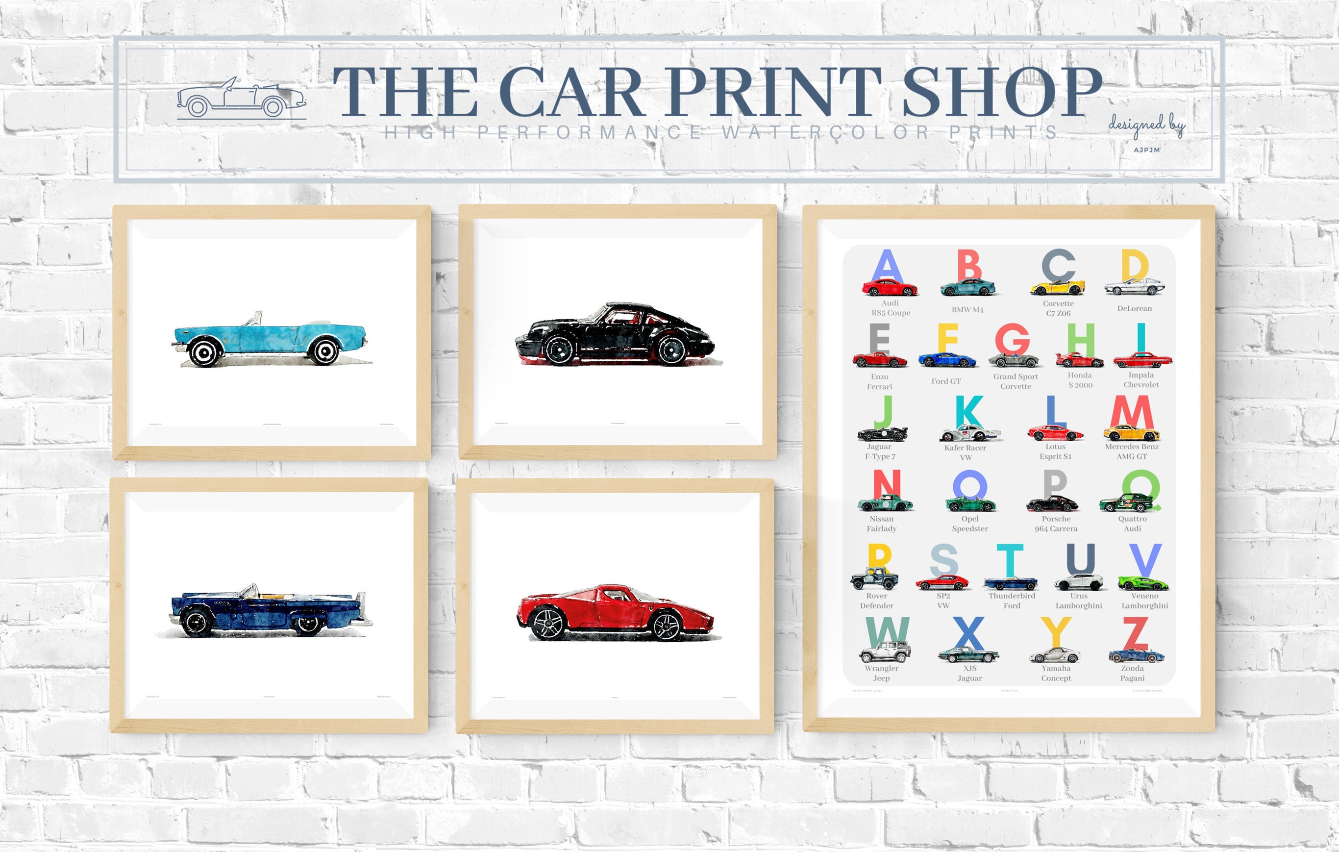 Classic Car Print, Vintage Car Print, Transportation Art, Printable Car ...