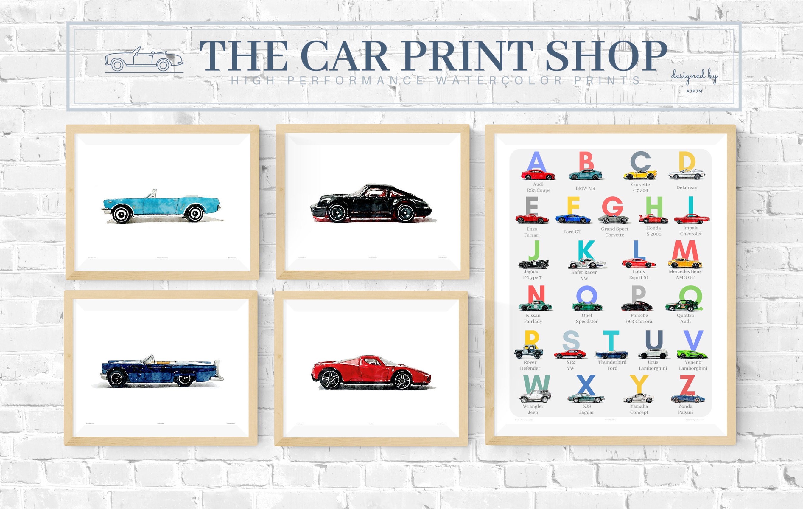 Printable Wall Art Neon Car Racing Car Print, Lambo Print, Boy Bedroom ...
