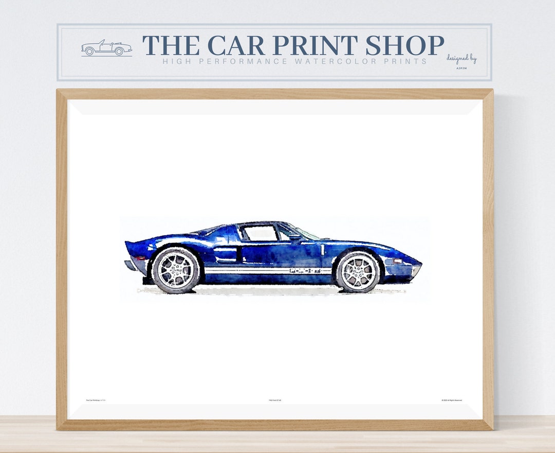 Race Car Wall Decor Modern Boy Nursery, Sports Car Print, Racing Car ...