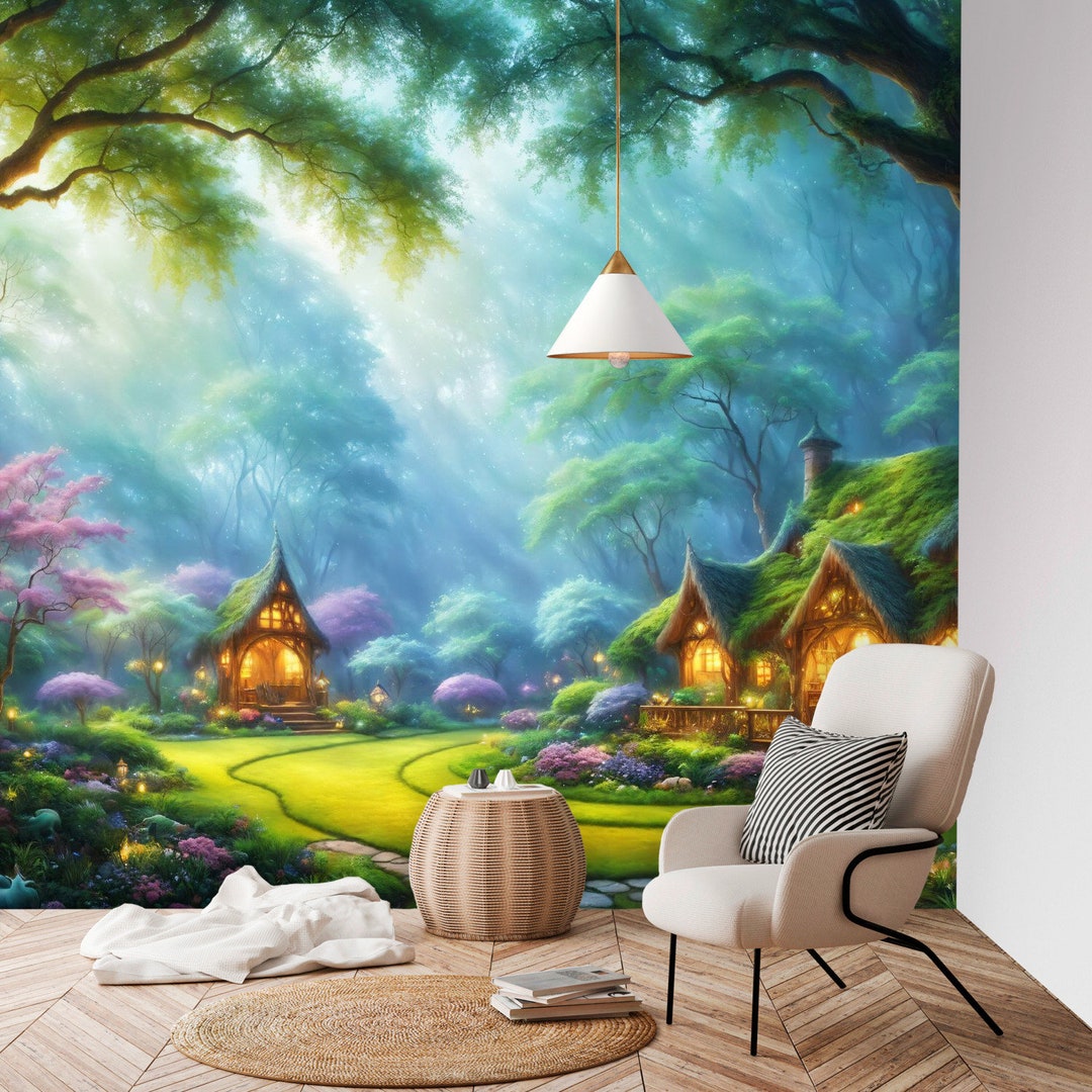 Enchanted Forest, Fantasy Backdrops, Game Backdrops, Magical Forest ...