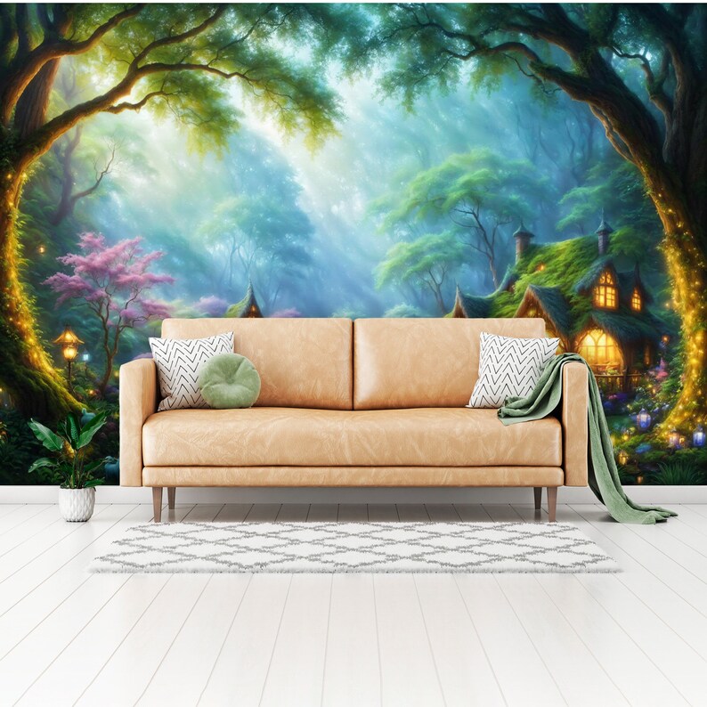 Enchanted Forest, Fantasy Backdrops, Game Backdrops, Magical Forest ...