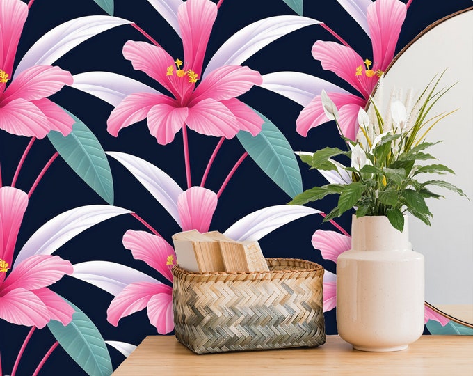 Tribal Tapa Wallpaper Native Poly by Woodyworld Hawaiian Vintage Custom ...