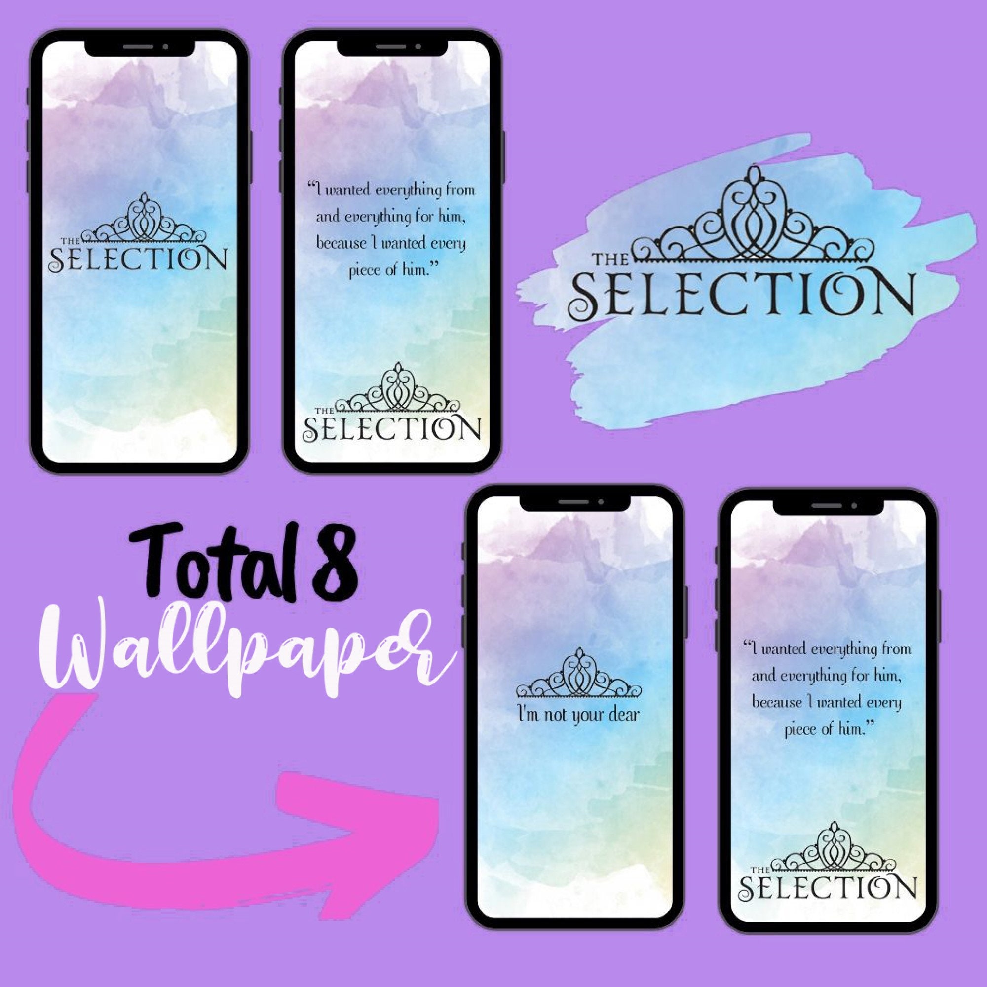 The Selection Lock Screen, the Selection Kiera Cass, Phone Wallpaper ...