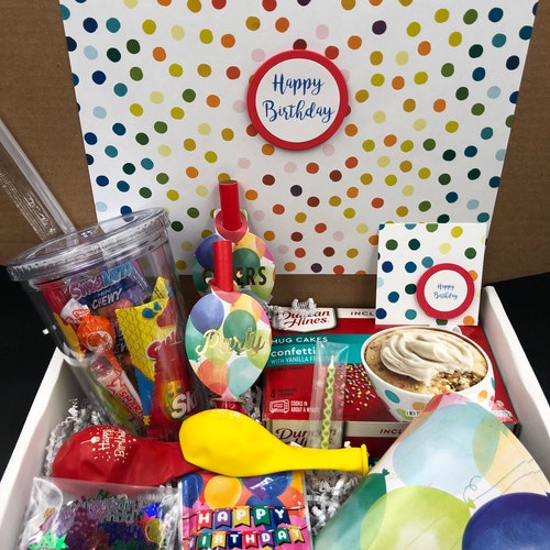 Deluxe Birthday in a Bag Party in a Box Friend Gift Box - Etsy