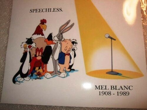 Mel Blanc Speechless