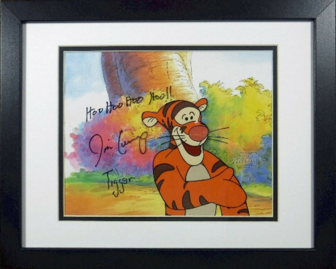 Hand SIGNED Tigger Shakes Your Hand Original Production Disney - Etsy