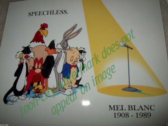 Mel Blanc Speechless Poster