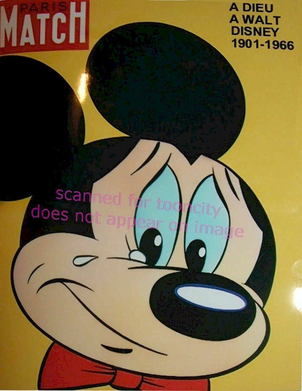 Mickey Mouse Crying In The Cloud When Disney Died