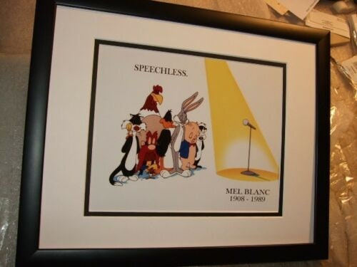 Mel Blanc Speechless Poster
