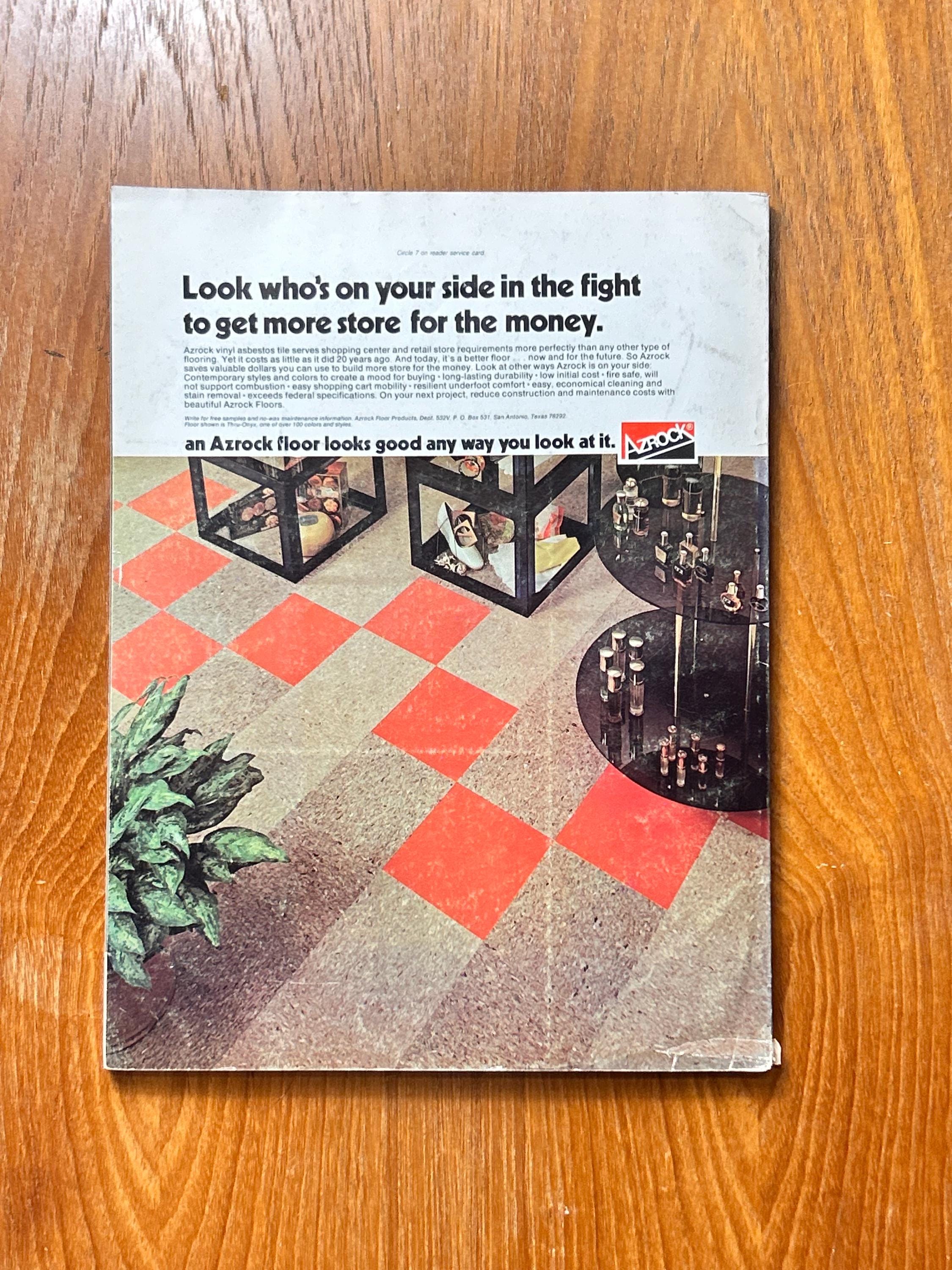 Vintage 1970s Interior Design Large Magazine. April 1975 Issue. Italian ...