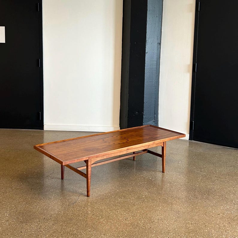 1960s Drexel Declaration Coffee Table by Kipp Stewart With Rosewood ...