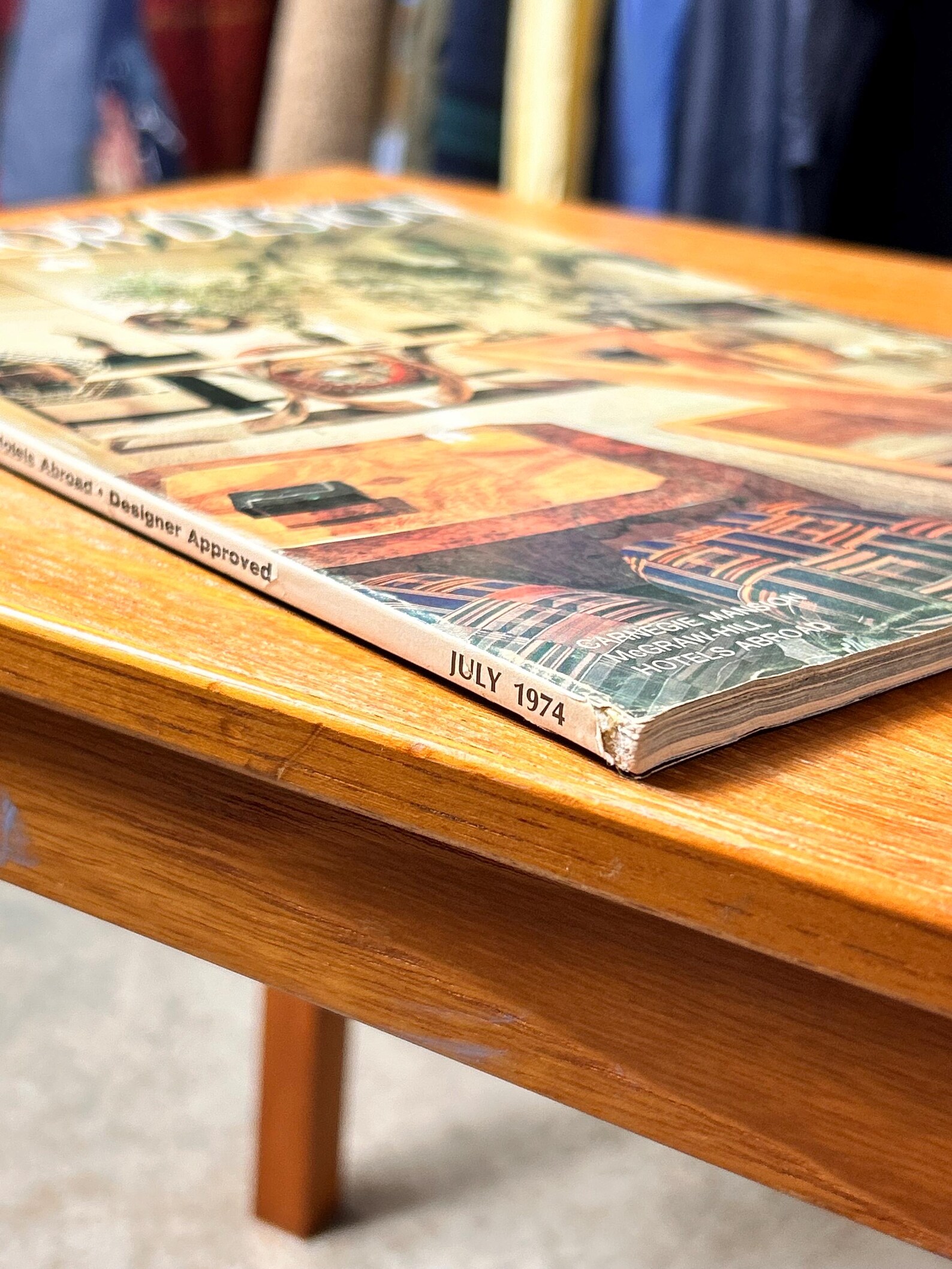 Vintage 1971 Interior Design Large Magazine. February 1971 Issue. Post ...