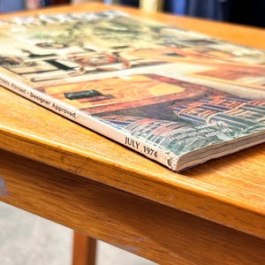 Vintage 1971 Interior Design Large Magazine. February 1971 Issue. Post ...