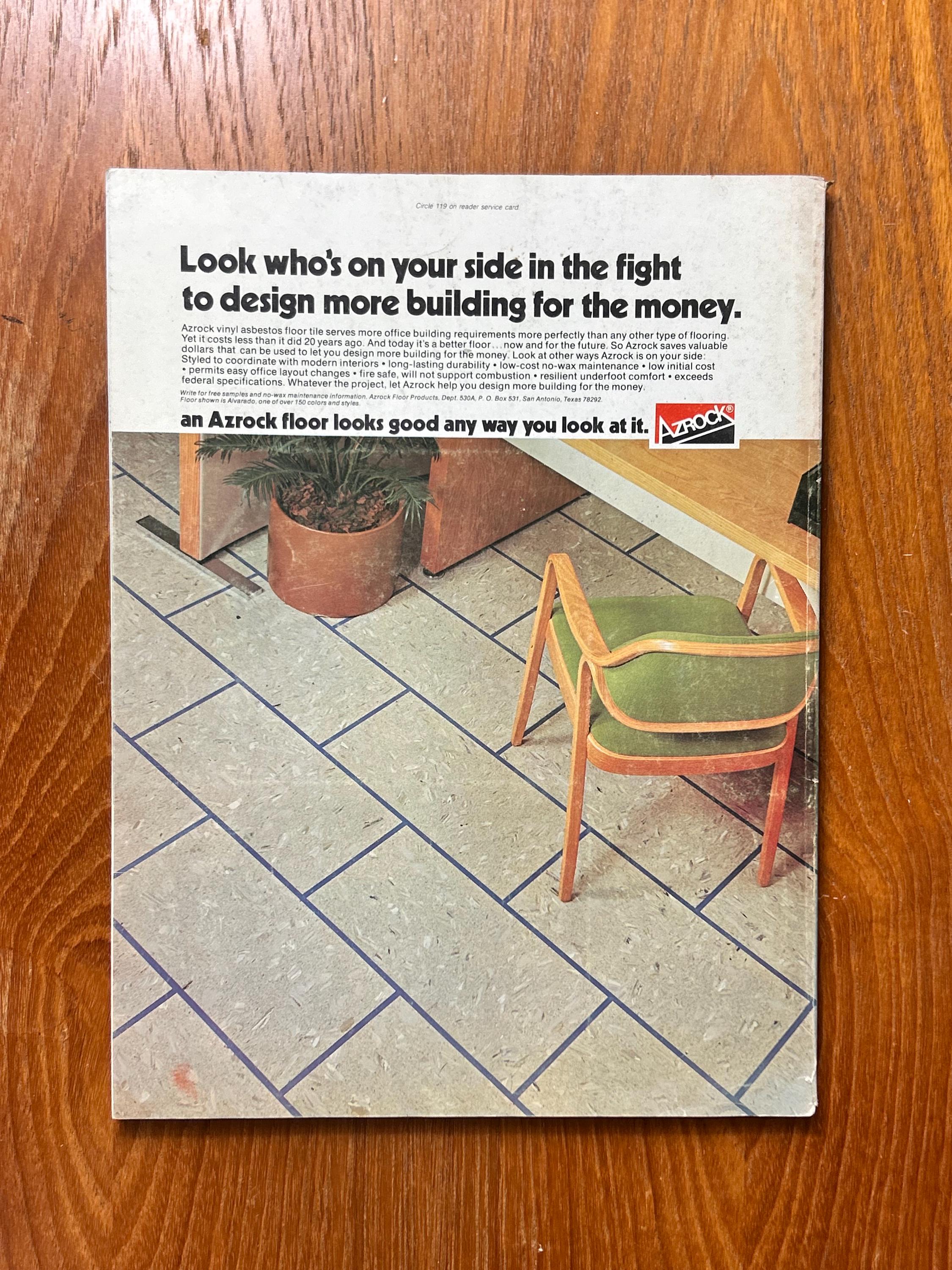 Vintage 1971 Interior Design Large Magazine. February 1971 Issue. Post ...