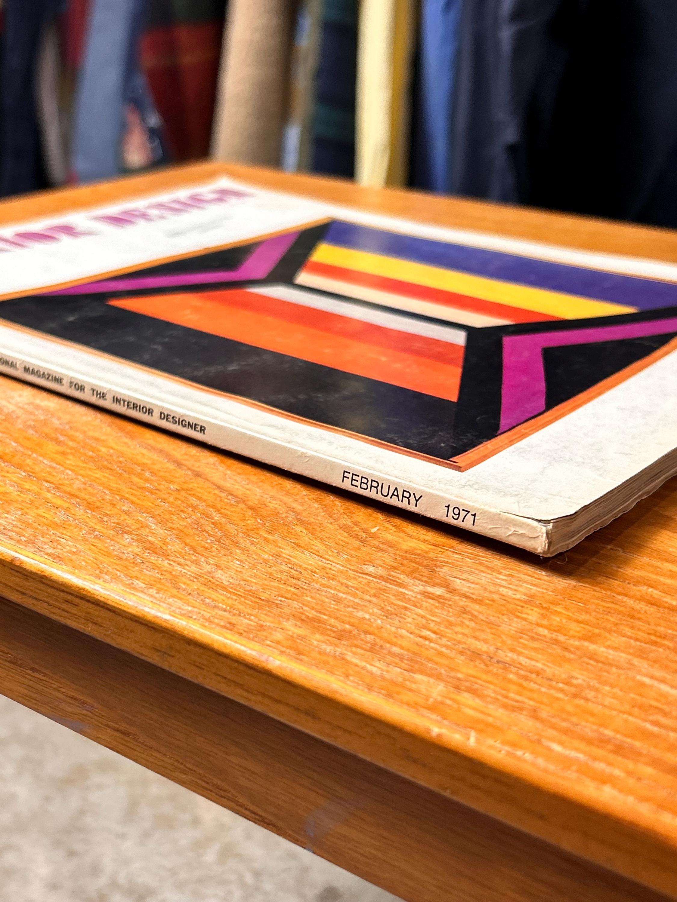 Vintage 1970’s Interior Design Large Magazine. July 1974 Issue. Post ...