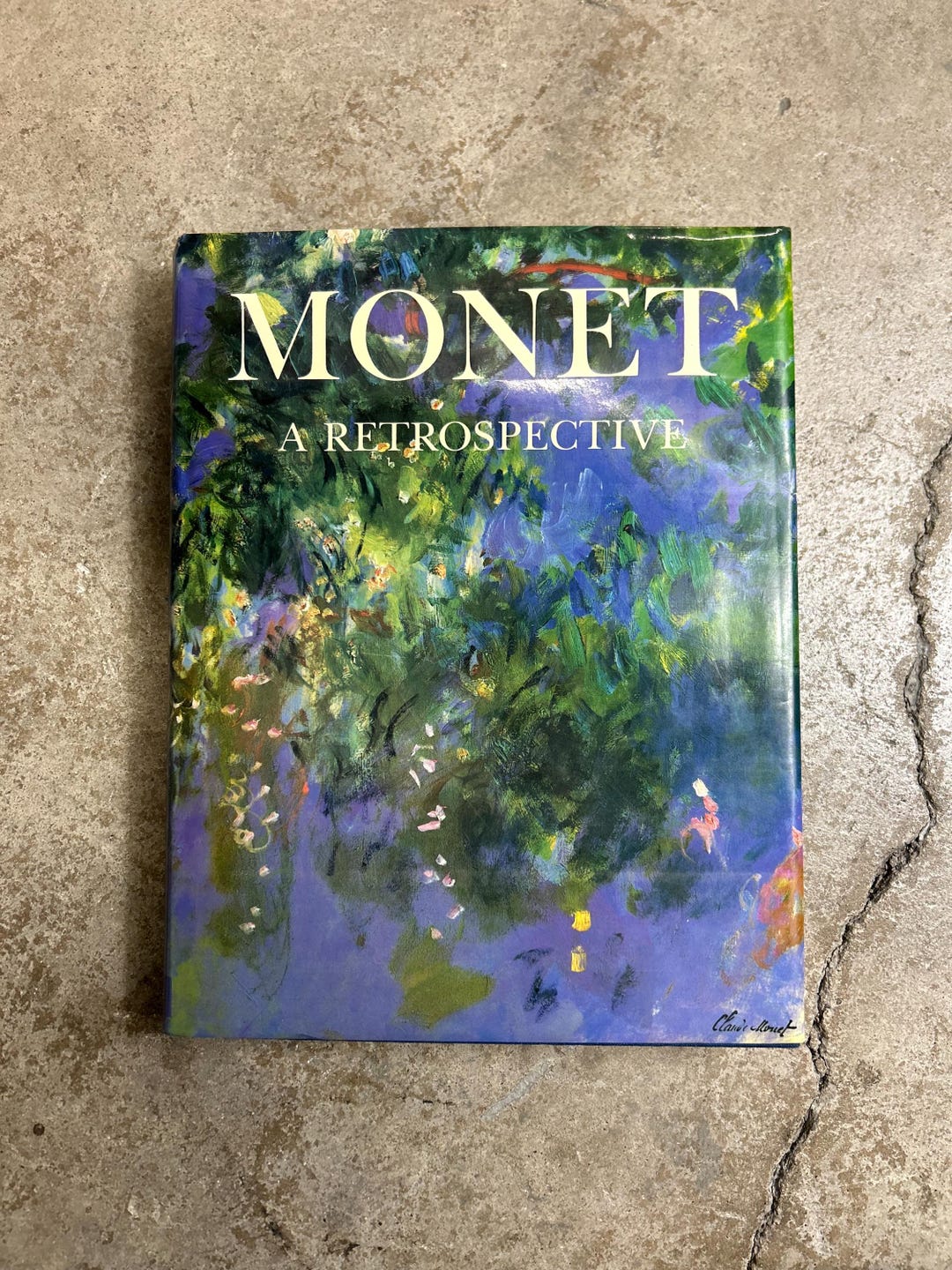 Monet: A Retrospective by Charles Stuckey. Large Coffee Table Thick Art ...