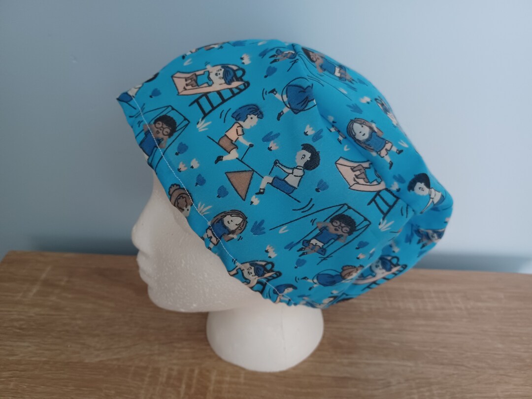 Surgical Theatre Scrub Hats Scrub Caps Healthcare Doctors Nurses ODP ...
