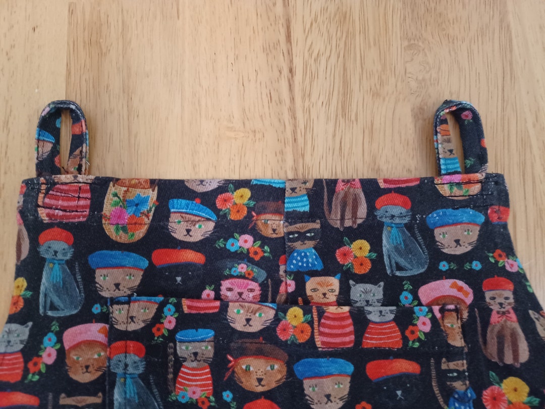 Lucy & Yak 'cats in Berets' Dungerees. Summer Dungerees Festival ...