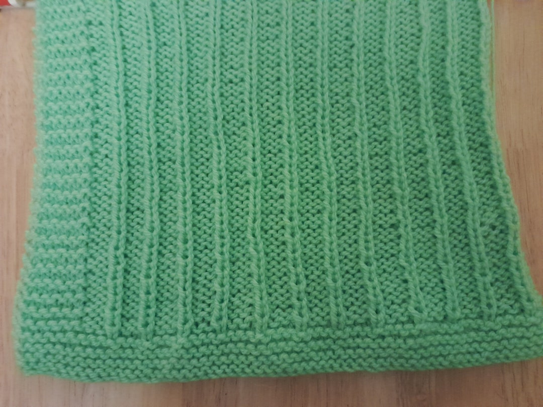 Baby Blanket Knitting Pattern- Knitting Pattern- Knitting- Baby Blanket ...