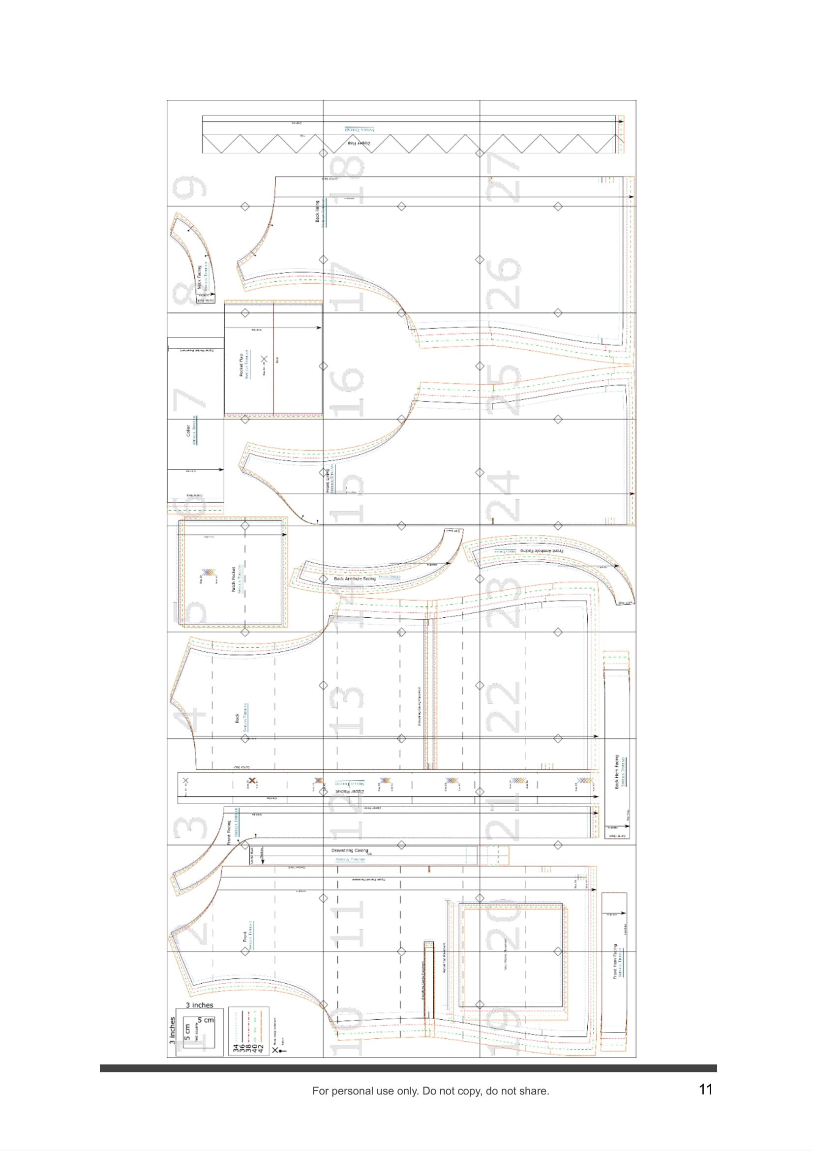 Sand Puffer Vest PDF Sewing Pattern | Etsy Canada