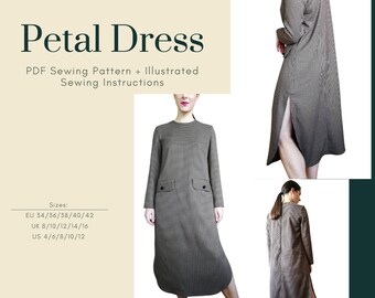 Petal Dress Pattern - Etsy