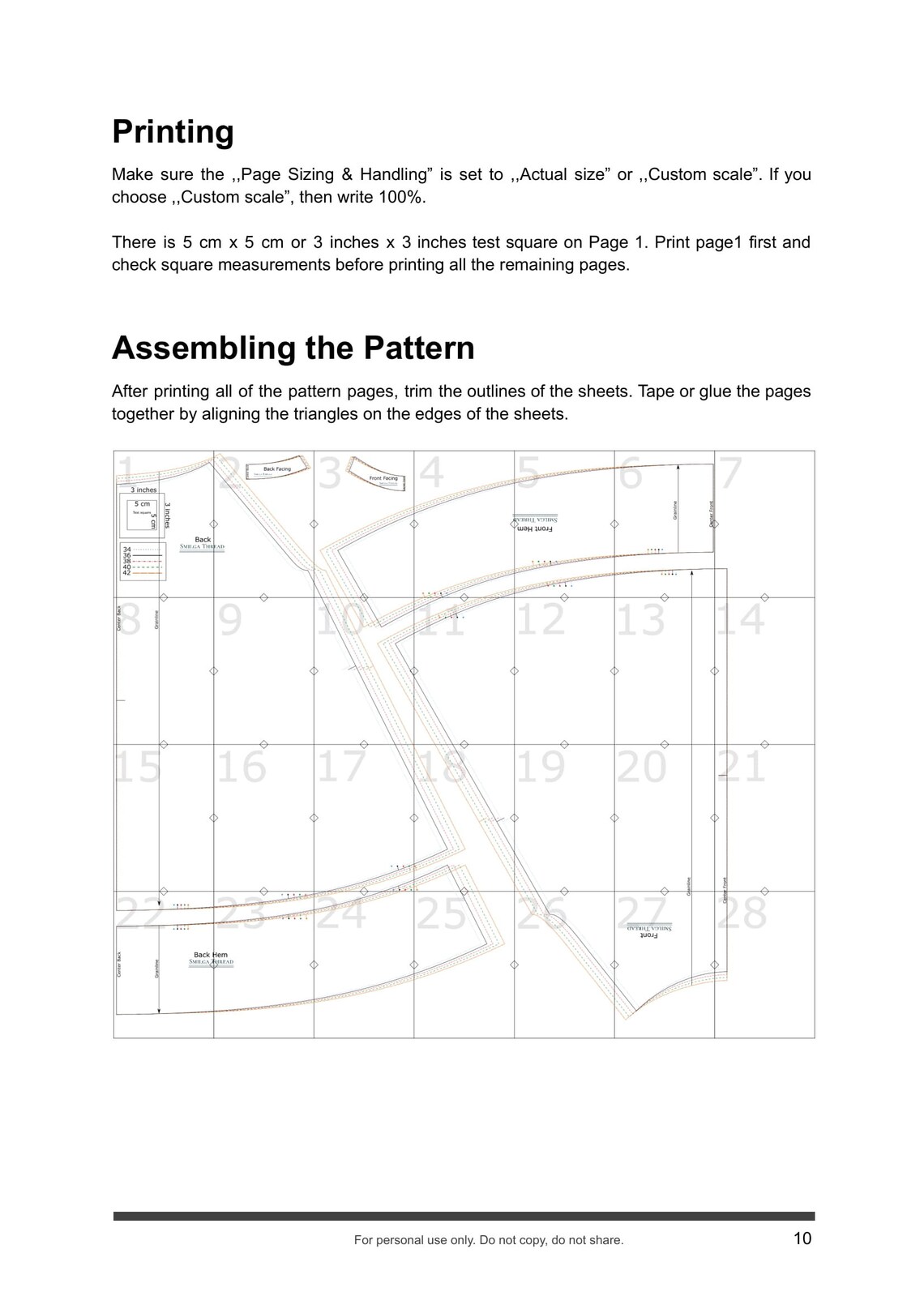Halter Neck Color Block Tent Dress PDF Sewing Pattern Sizes - Etsy