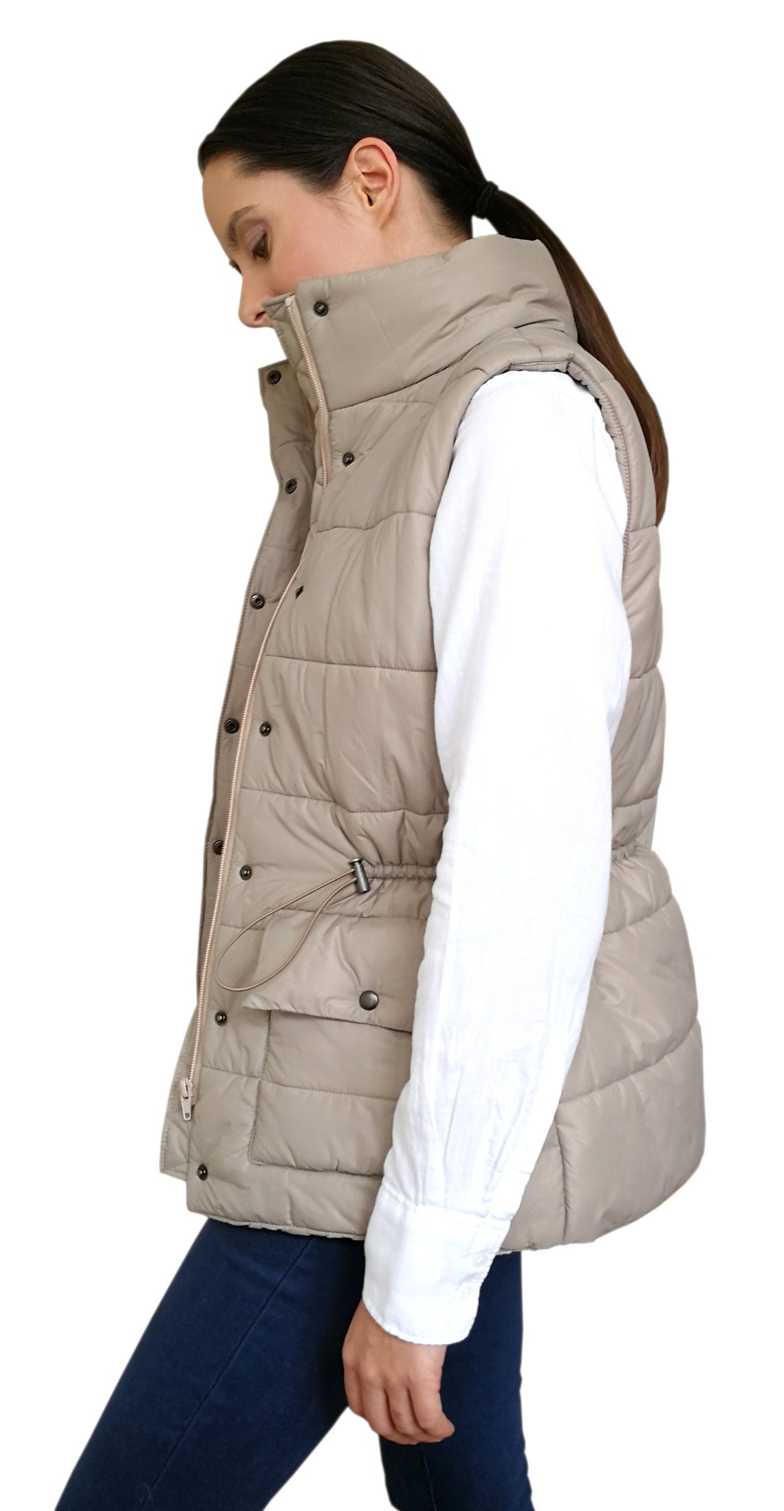 Sand Puffer Vest PDF Sewing Pattern | Etsy Canada