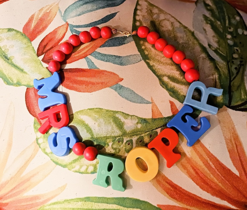 Mrs Roper Romp Necklace - Etsy