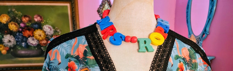 Mrs Roper Romp Necklace - Etsy