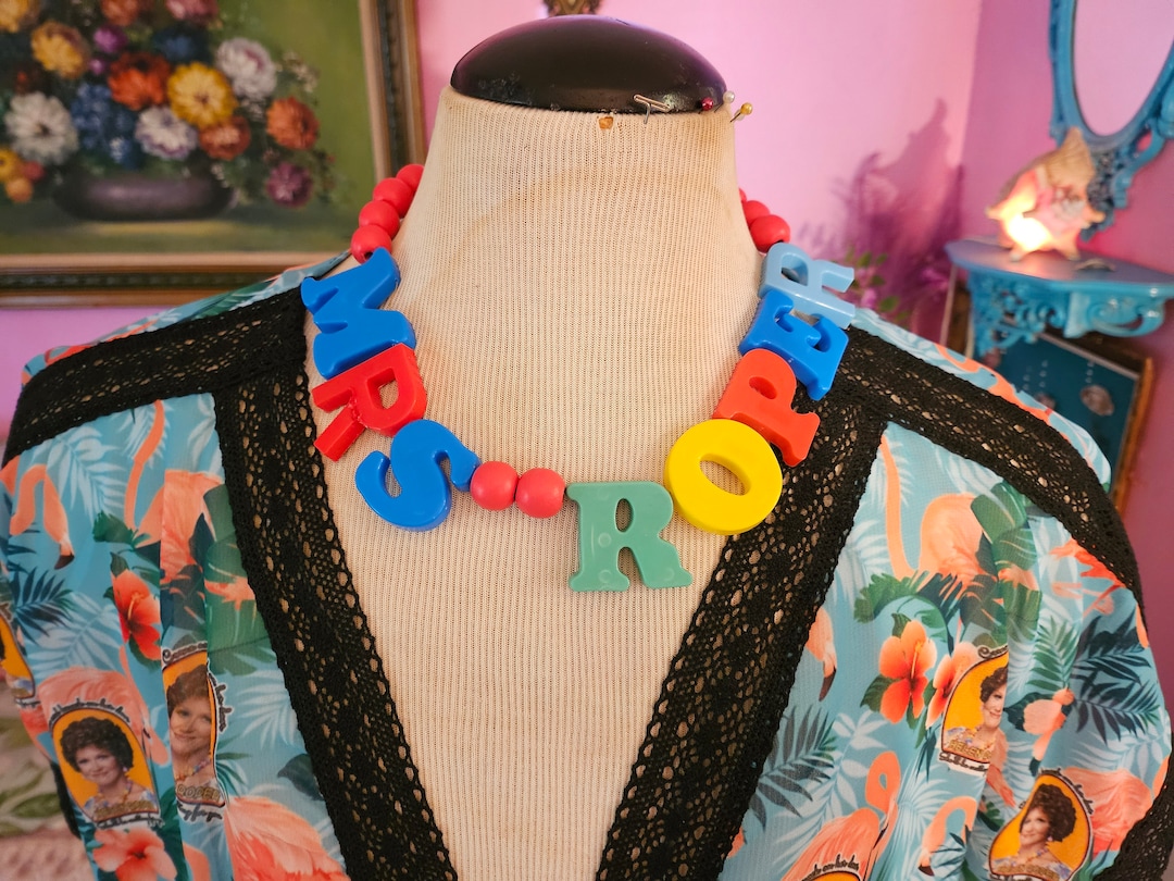 Mrs Roper Romp Necklace - Etsy