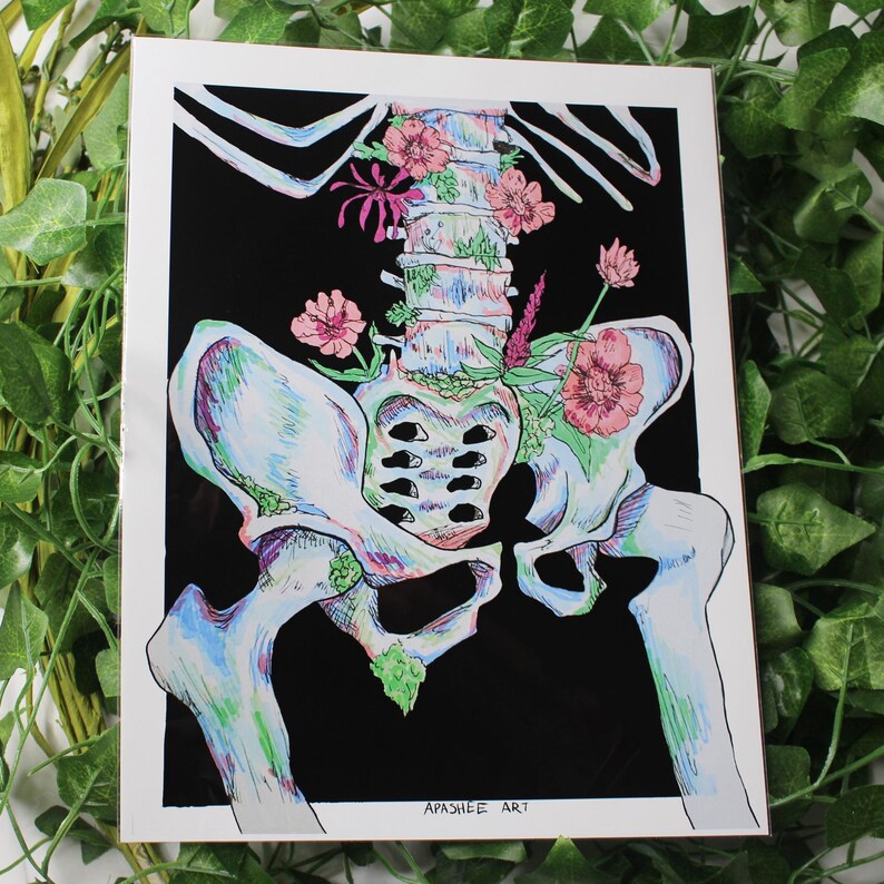 Pelvis || Original Art Prints! - Etsy