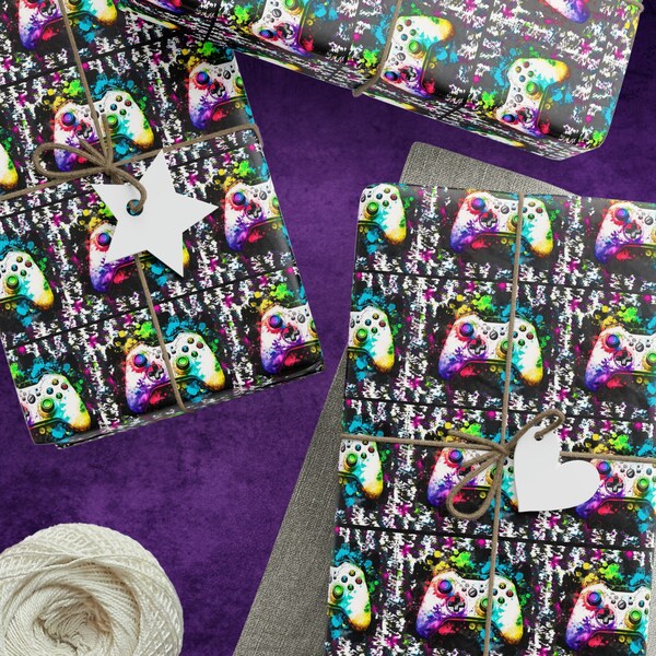 Xbox Wrapping Paper - Etsy