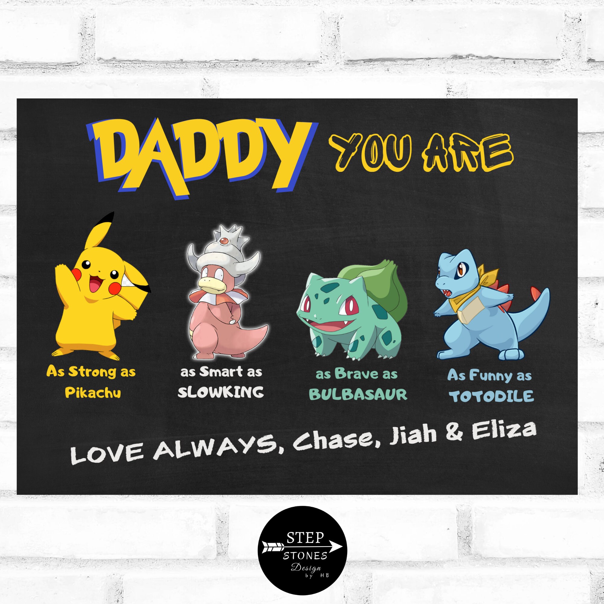 Father's Day, Father's Day Gift, Father, Dad, Digital Print, Happy ...