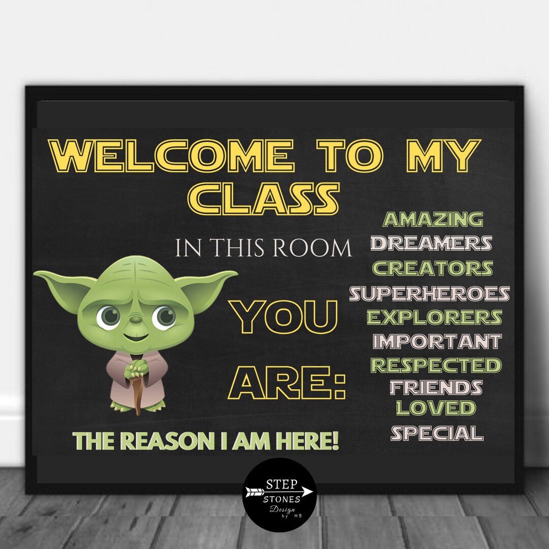 Star Wars Yoda Teacher Gift, Teacher Christmas Gift, Star Wars, Yoda ...