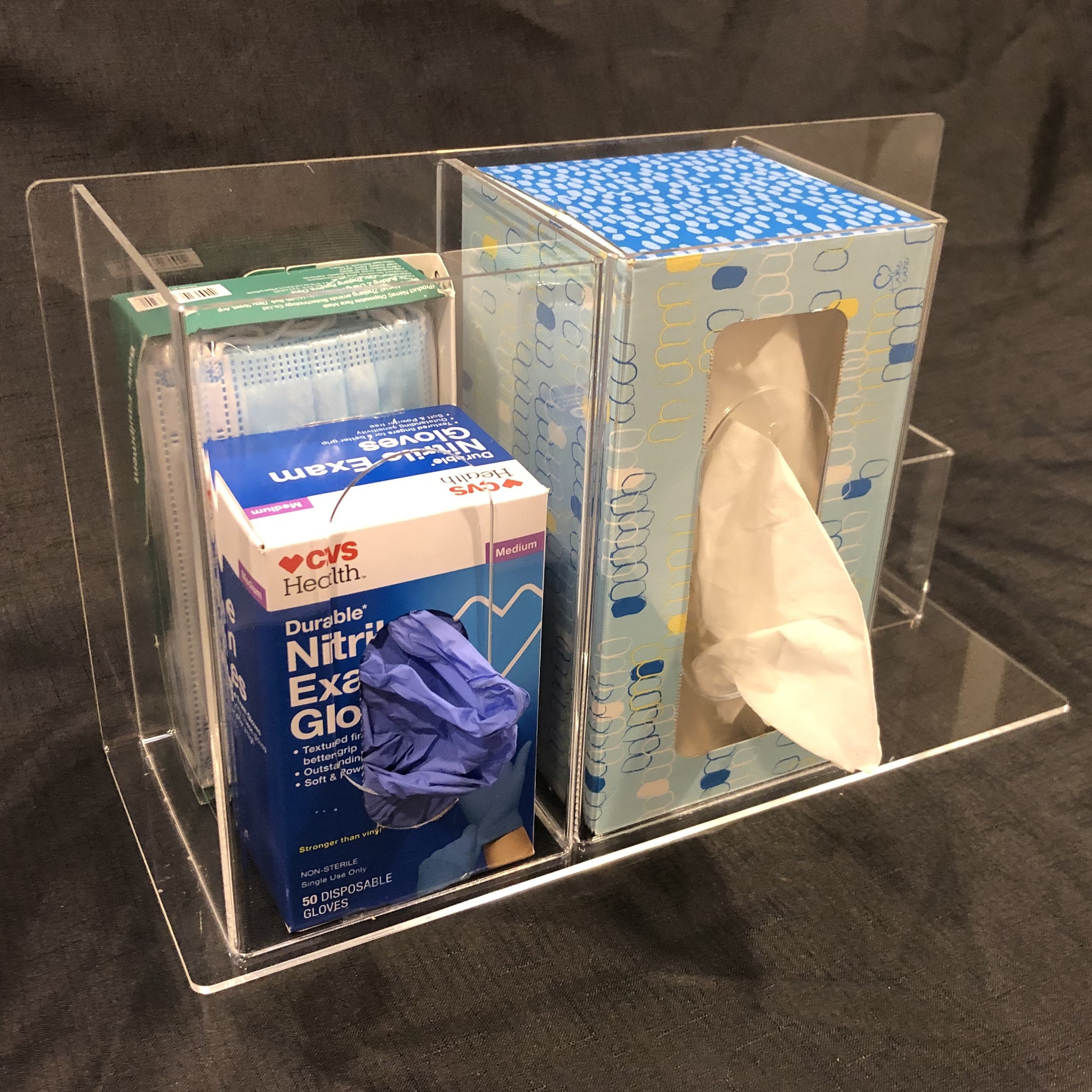 Sanitation Hygiene Dispenser Station for Tissues Gloves - Etsy