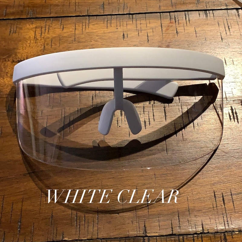 Shield Purple Sunglasses - Etsy