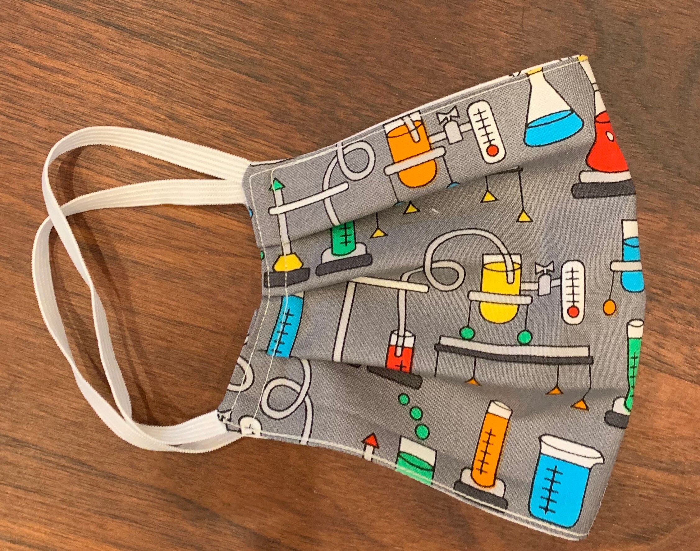 Face Mask Reversible Science Math Chemistry Biology Lab | Etsy