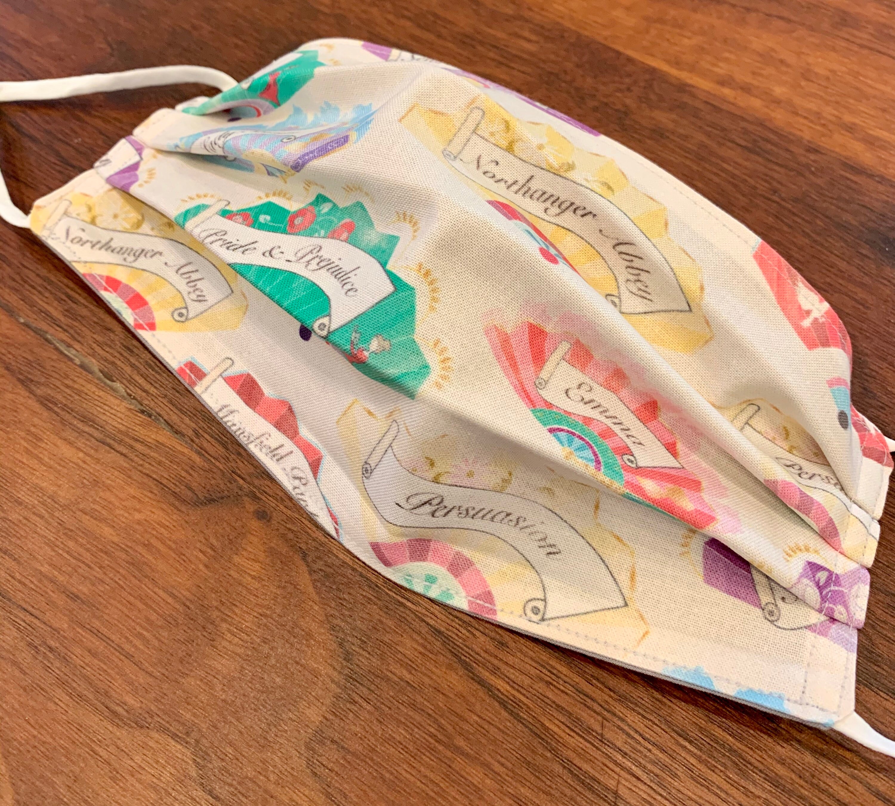 Jane Austen Face Masks Choose 1 2 or All 3 Face Masks - Etsy