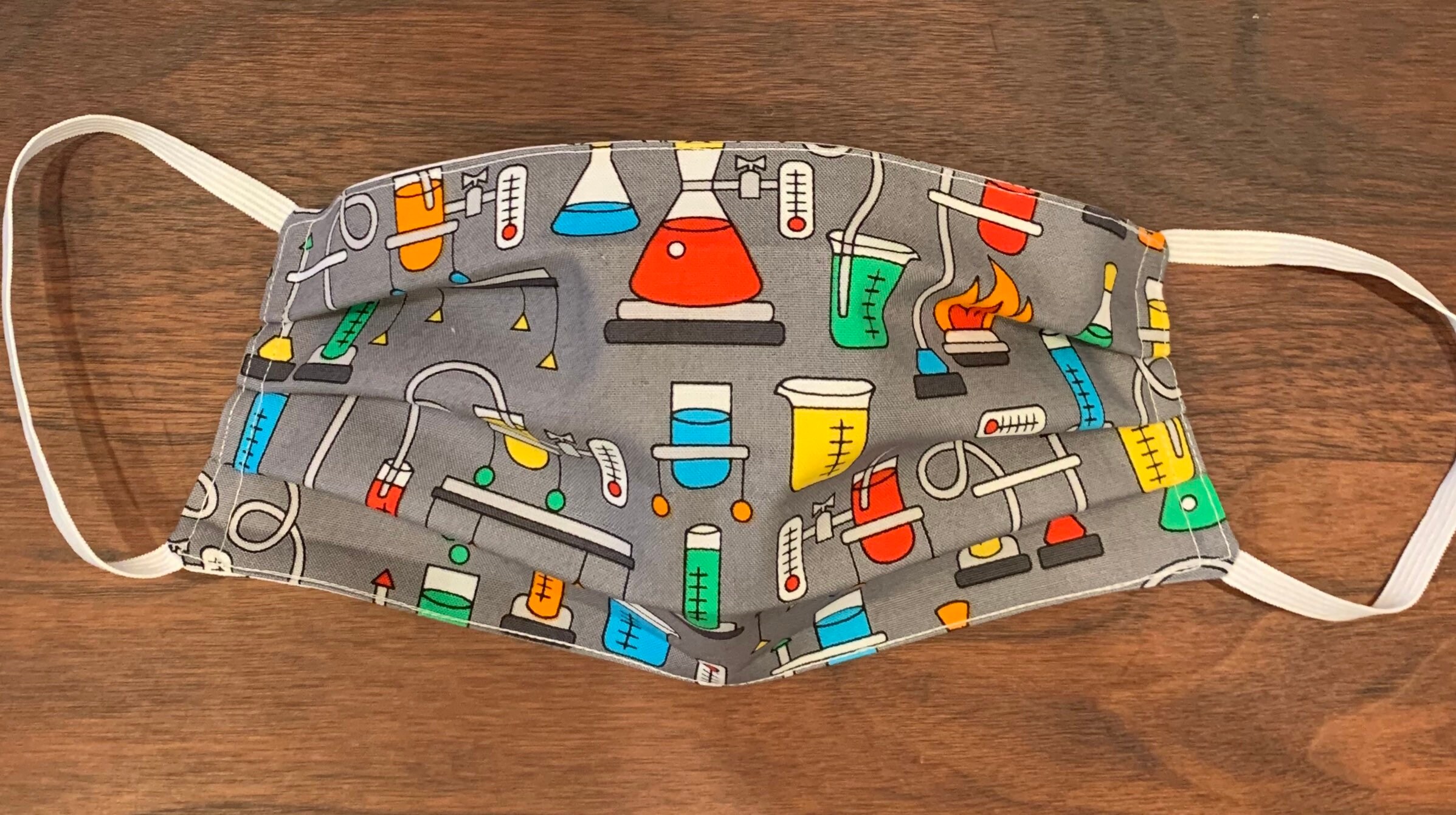 Face Mask Reversible Science Math Chemistry Biology Lab | Etsy