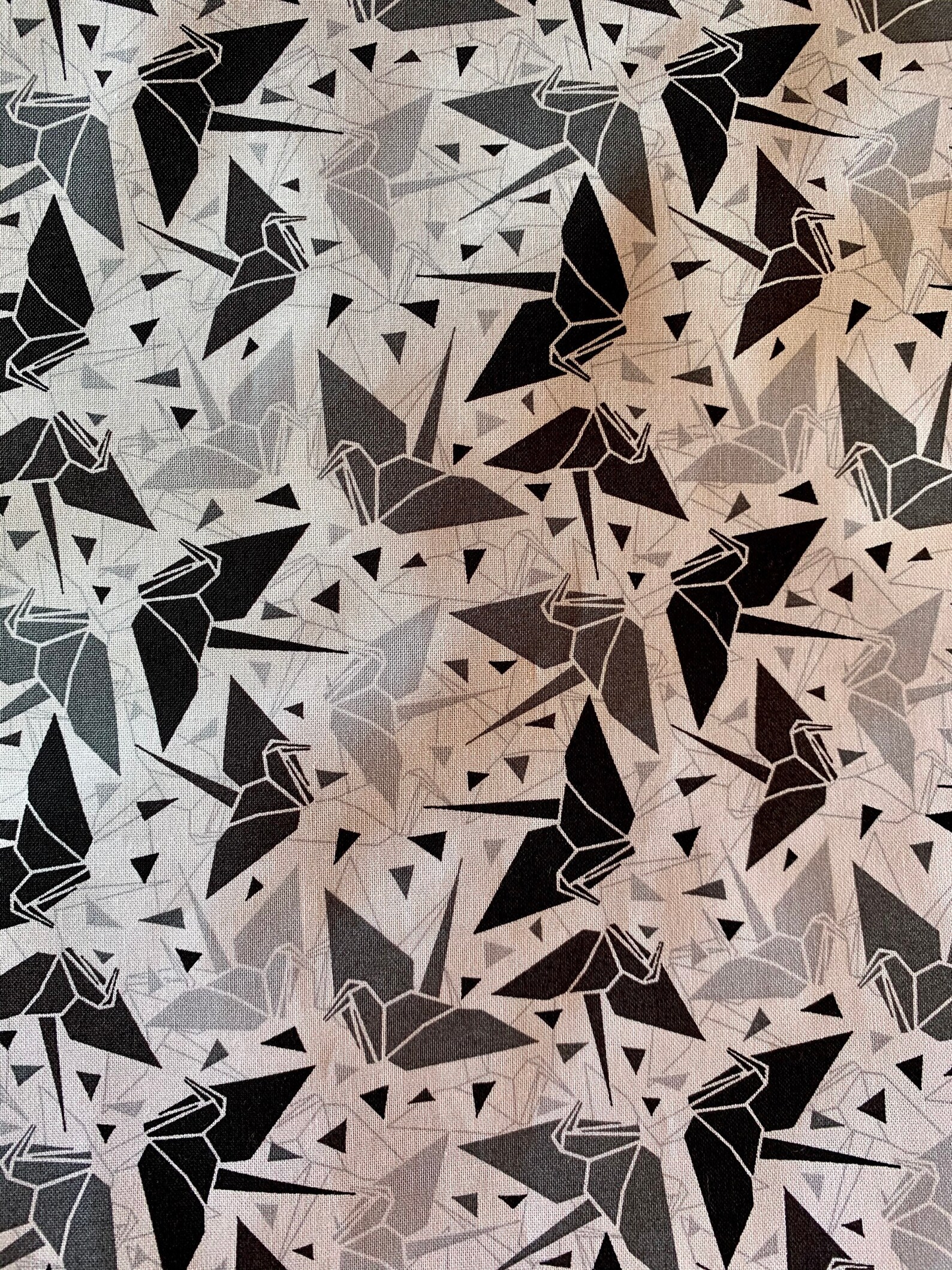 Face Mask Reversible Japanese Origami Crane Fabric and - Etsy