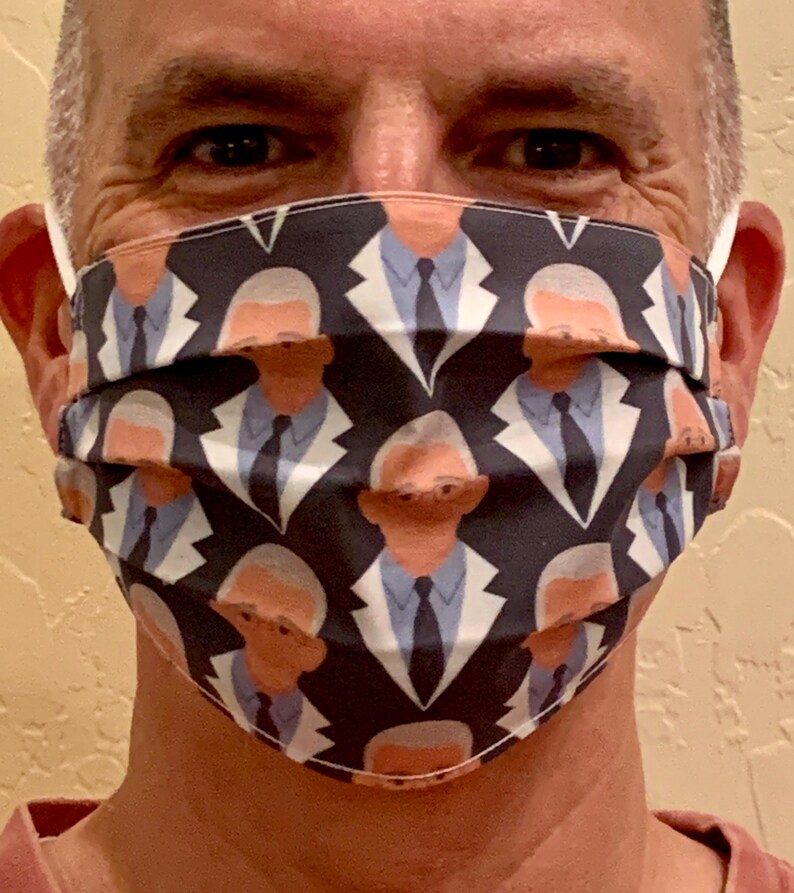 Dr. Anthony Fauci Face Mask Dr. Fauci Face Mask Lined in - Etsy