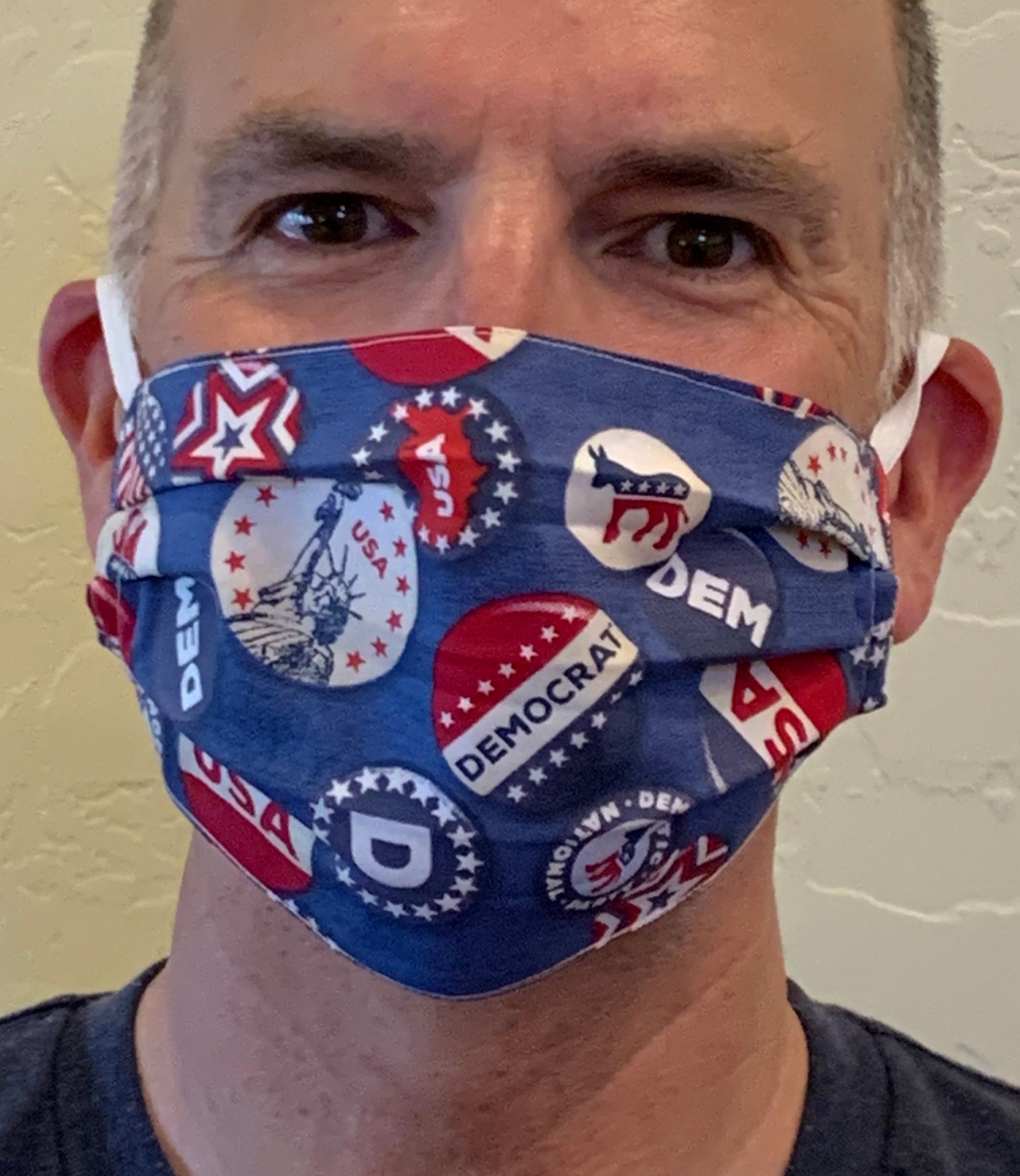 Vote Democrat Face Mask Democratic Political Party Face Mask - Etsy