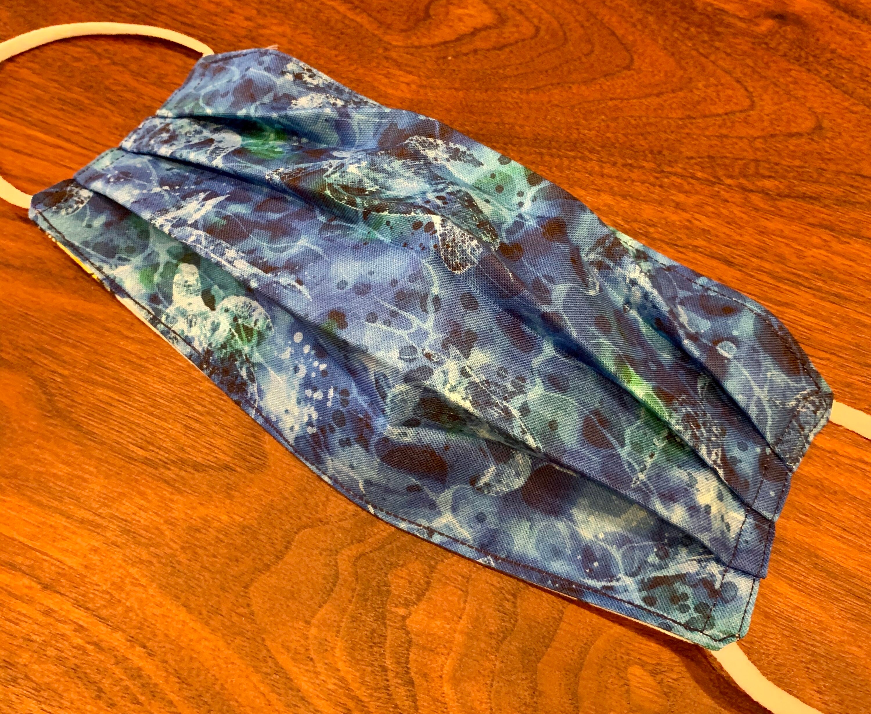 Sea Turtles Reversible Face Mask Sea Turtle Print Reversible - Etsy