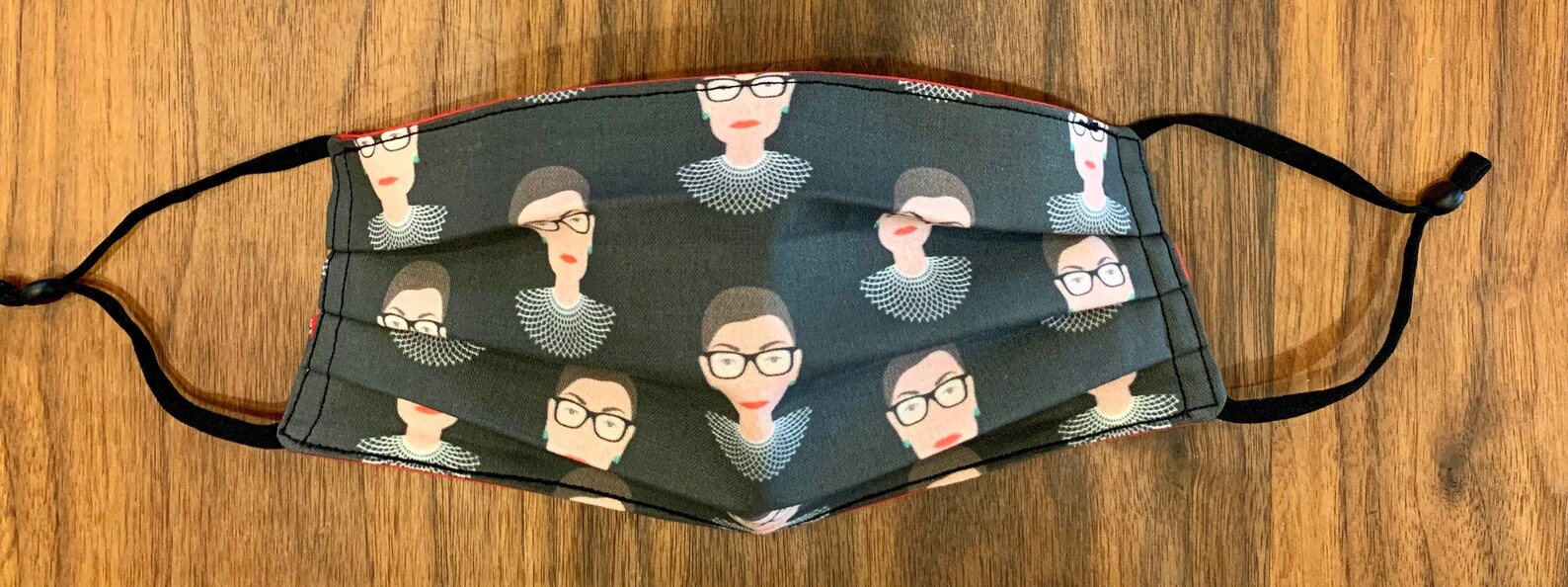 RBG Face Mask Ruth Bader Ginsburg Face Mask Lined in - Etsy