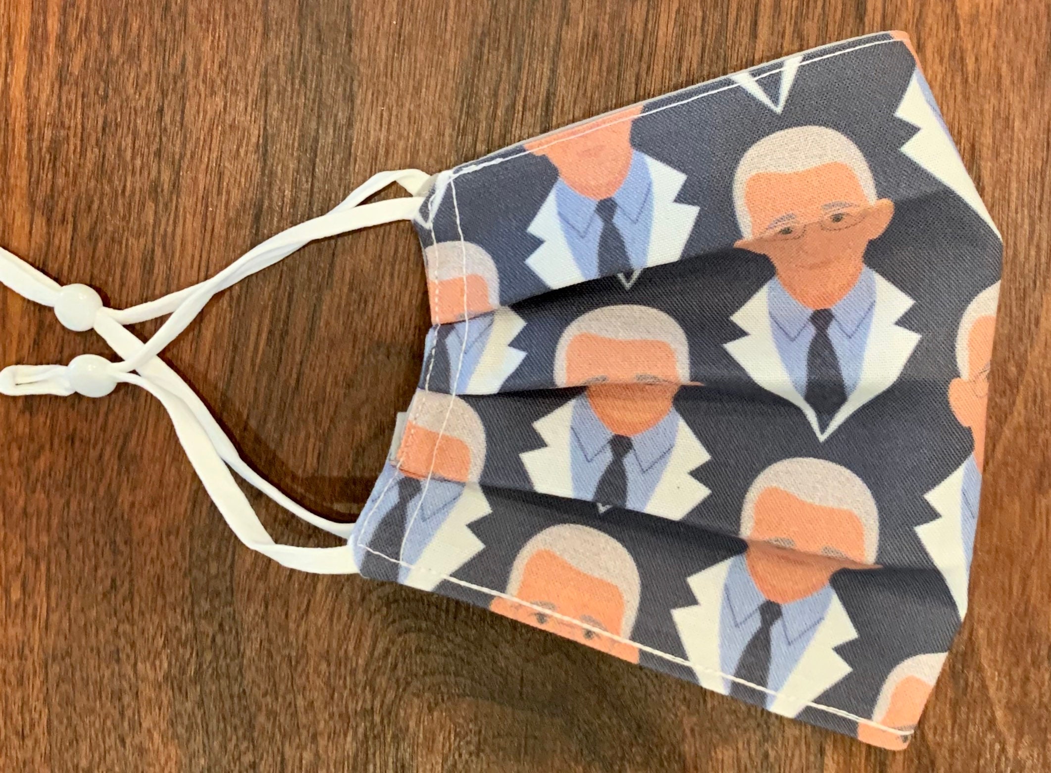 Dr. Anthony Fauci Face Mask Dr. Fauci Face Mask Lined in - Etsy