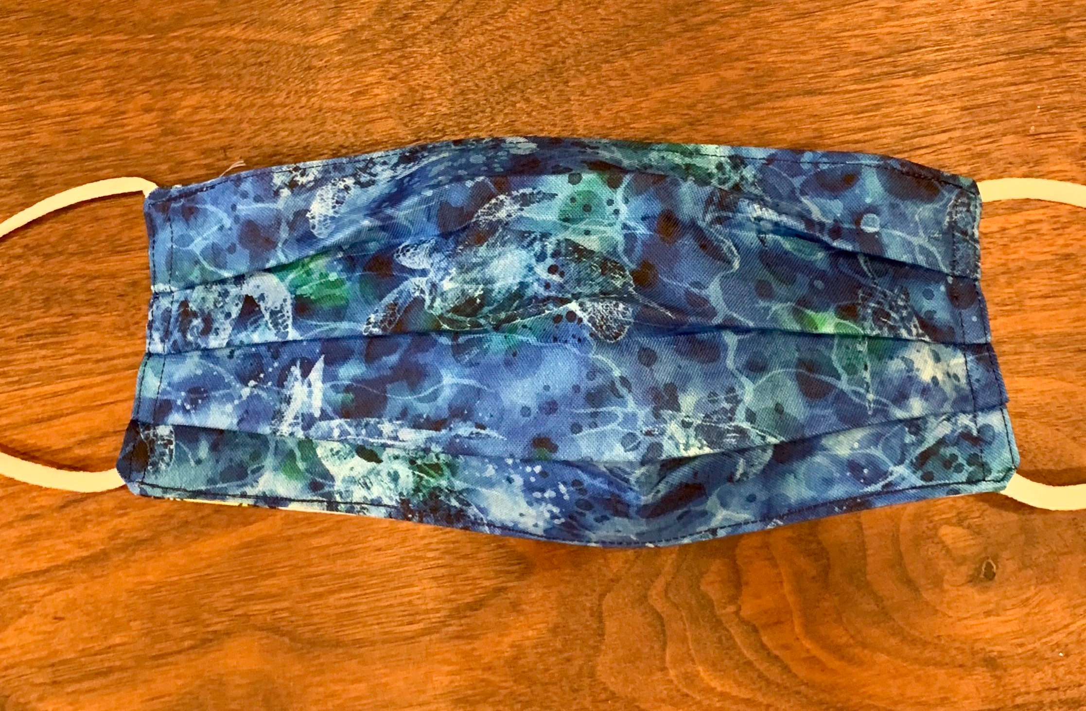 Sea Turtles Reversible Face Mask Sea Turtle Print Reversible - Etsy