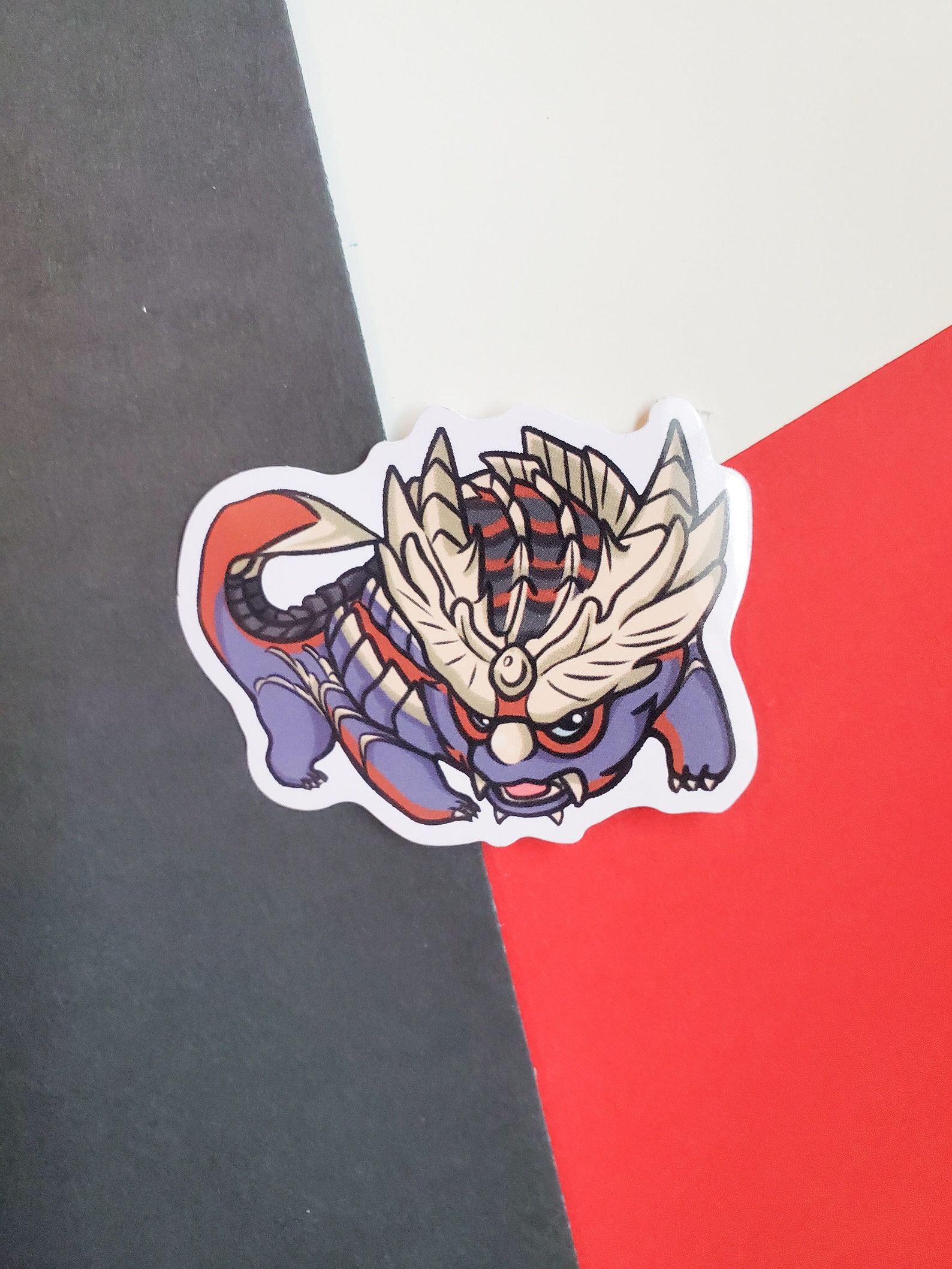 Monster Hunter Stickers / Palico Palamute Magnamalo | Etsy