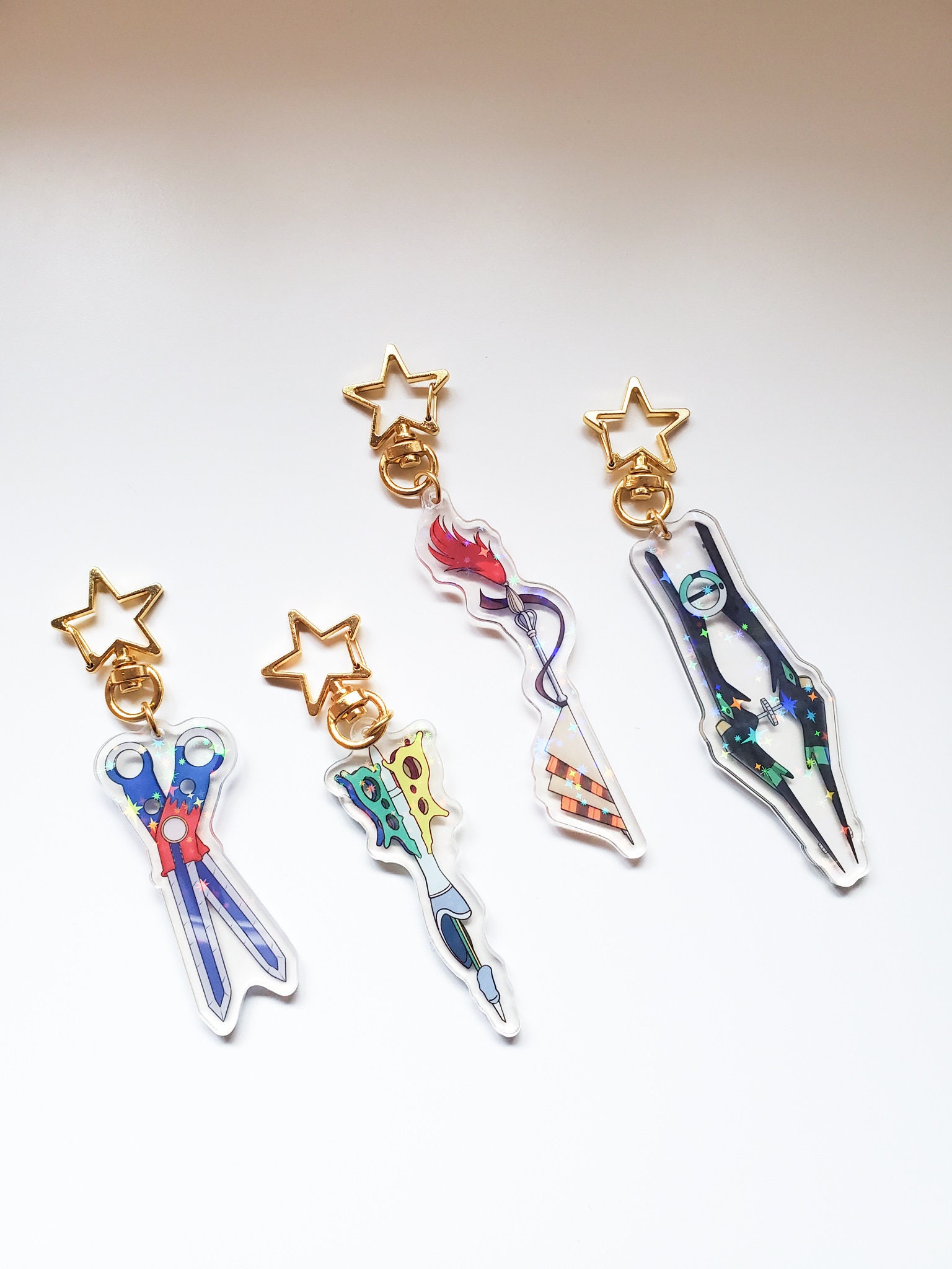 Ai Ohto's Pen Weapon Charm Wonder Egg Priority Acrylic | Etsy Canada