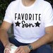 Favorite Son SVG, Son SVG, Son Shirt Svg, Son Sayings, Mom's Favorite ...