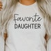 Favorite Daughter SVG, Mom's Favorite SVG, Daughter SVG, Daughter Shirt ...